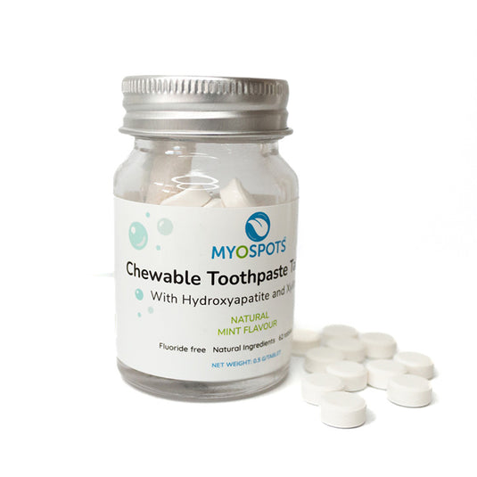 Natural Toothpaste Tablets with Hydroxyapatite | Myospots