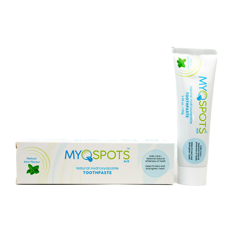 Natural toothpaste with hydroxyapatite (fluoride-free) – Myospots