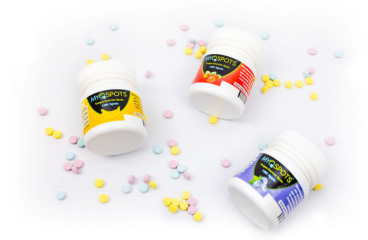 Myospots Tongue exercise spots | Myospots